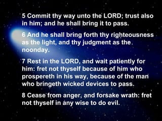 Bleesedness in Meekness | PPT