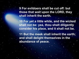 Bleesedness in Meekness | PPT