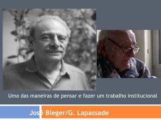 BLEGER E LAPASSADE atualizada.............pdf