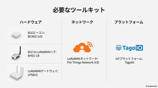 BLEタグと広域LoRaWAN無線ネットワーク・インテグレーションガイド- Dragino BLE-LoRaWANハブ BH01 | PDF