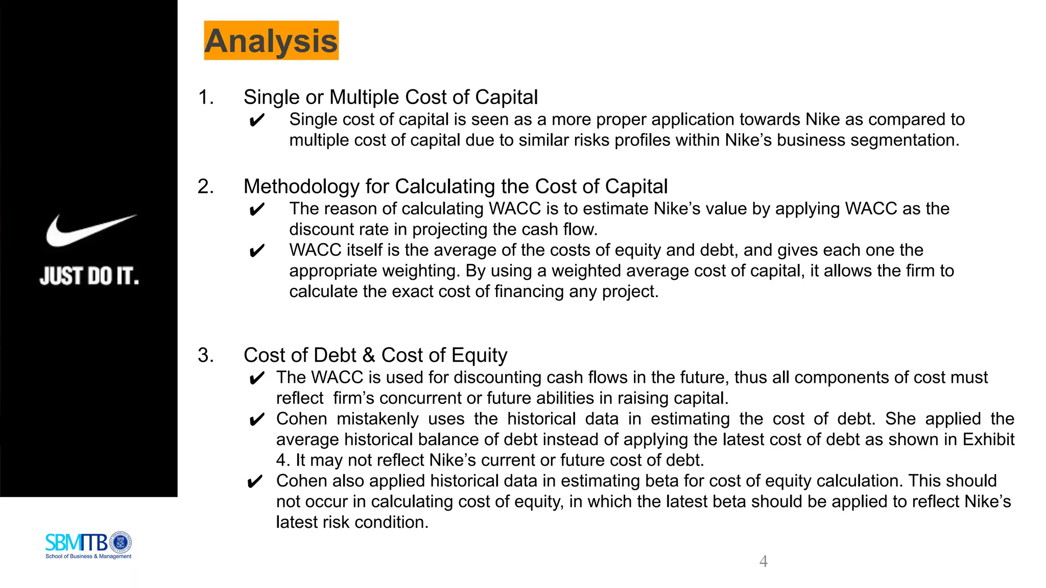 Nike Cost of Capital | PDF
