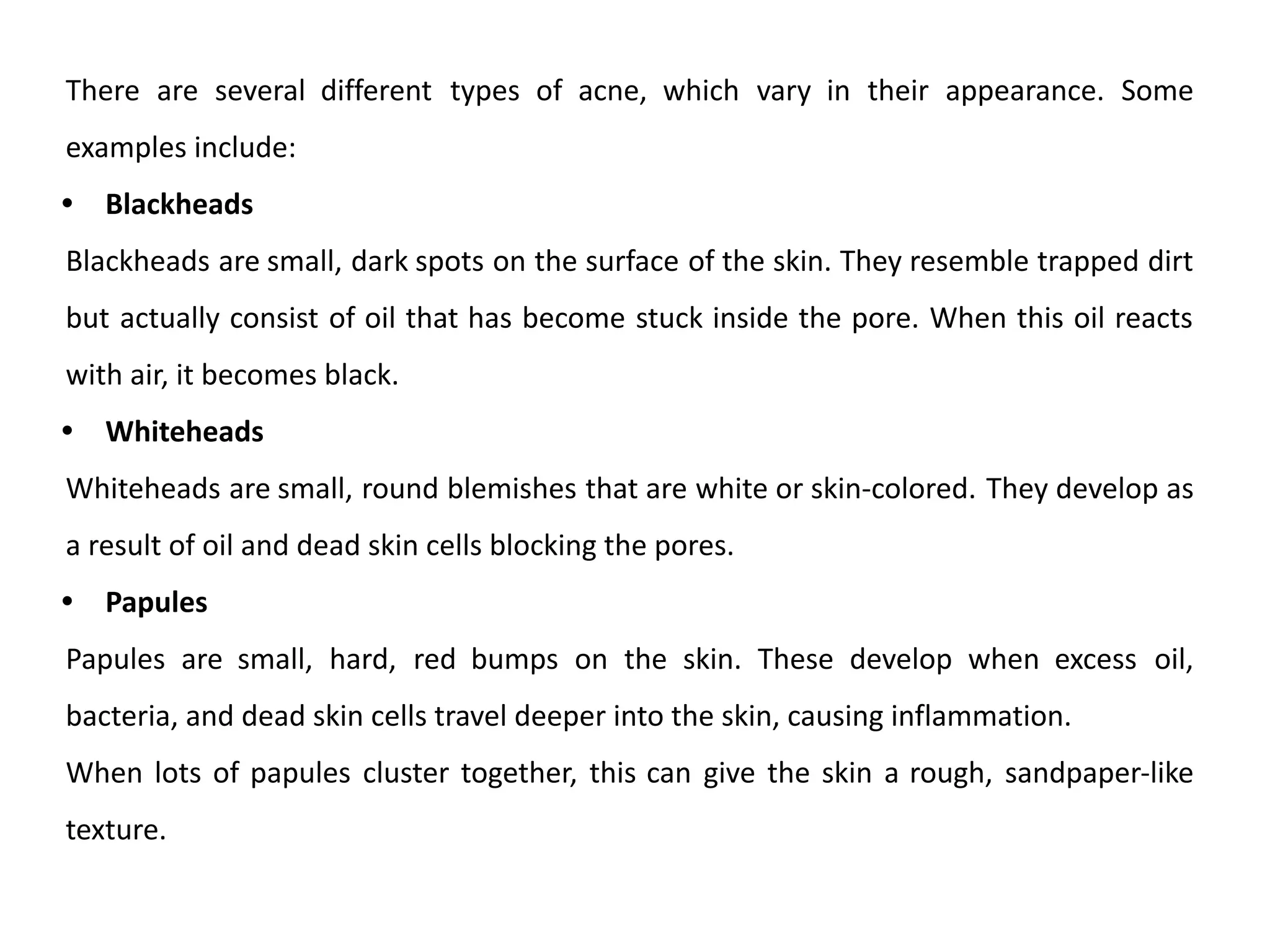 Blemishes: cosmetic related skin problem | PDF