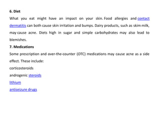 Blemishes: cosmetic related skin problem | PDF