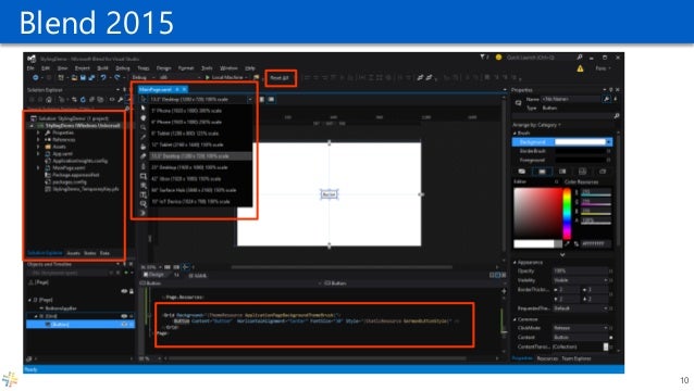 What's new in Blend for Visual Studio 2015