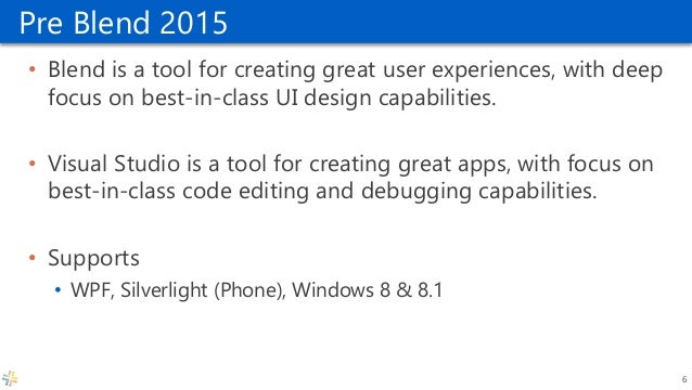 What's new in Blend for Visual Studio 2015