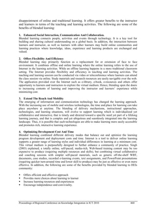 Blended learning | PDF