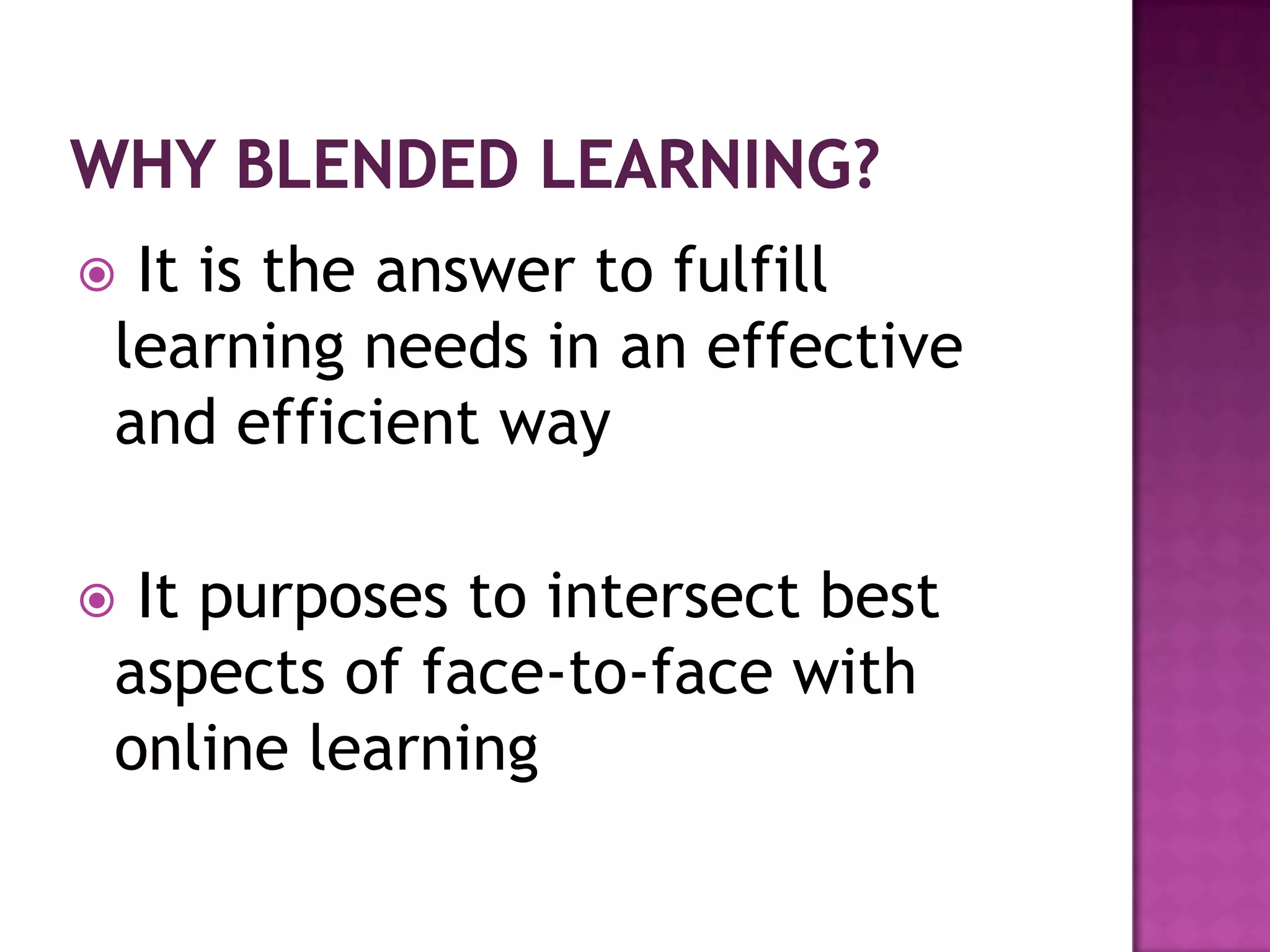 Blended Learning group presentation in my ICT class | PPT