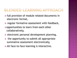 Blended Learning group presentation in my ICT class | PPT