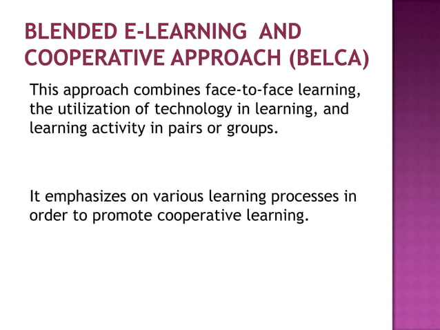 Blended Learning group presentation in my ICT class