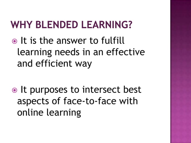 Blended Learning group presentation in my ICT class