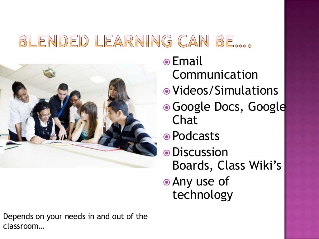 Blended Learning group presentation in my ICT class