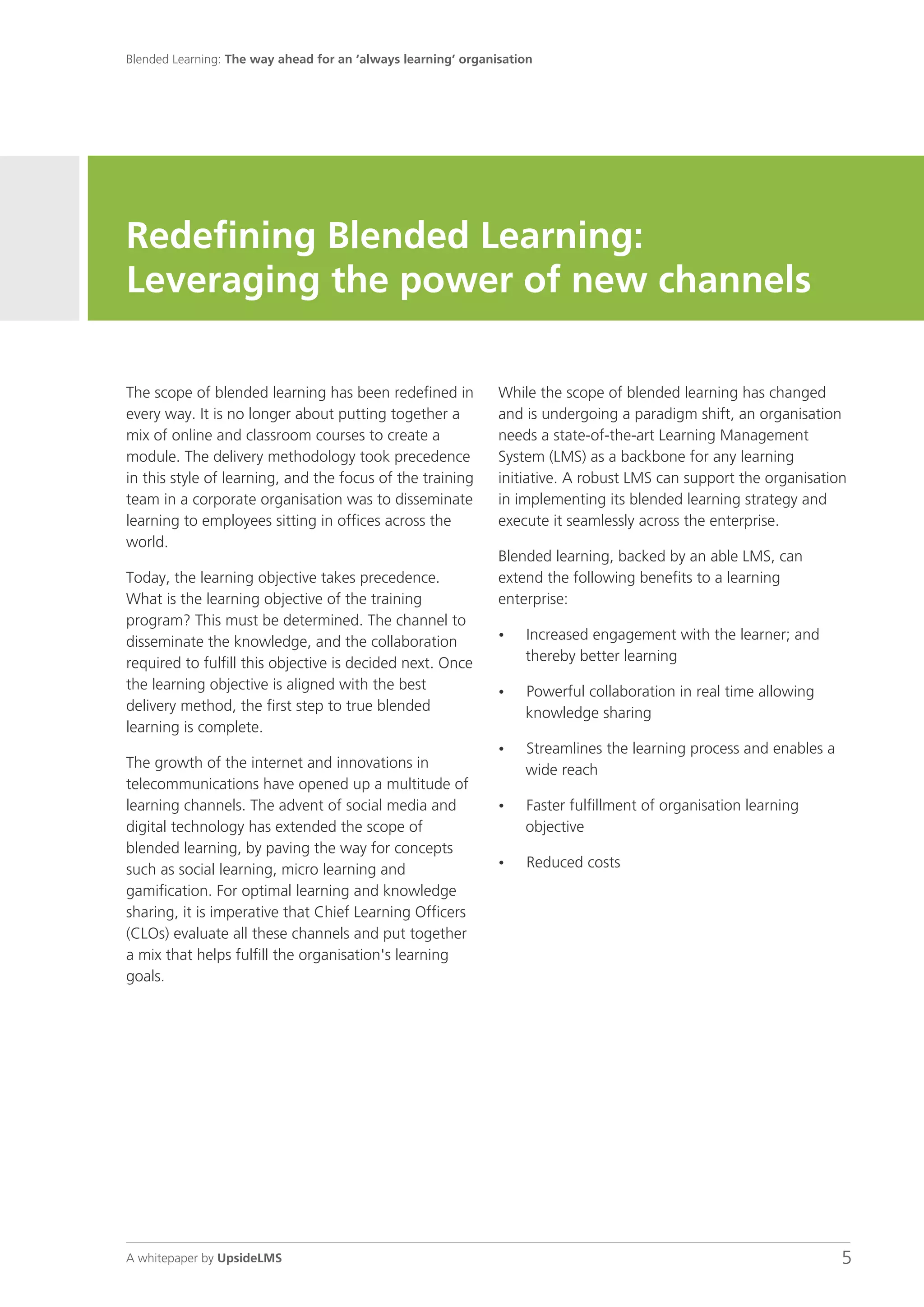 Blended learning-whitepaper | PDF