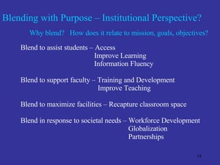 Blending with Purpose: The Multimodal Model | PPT