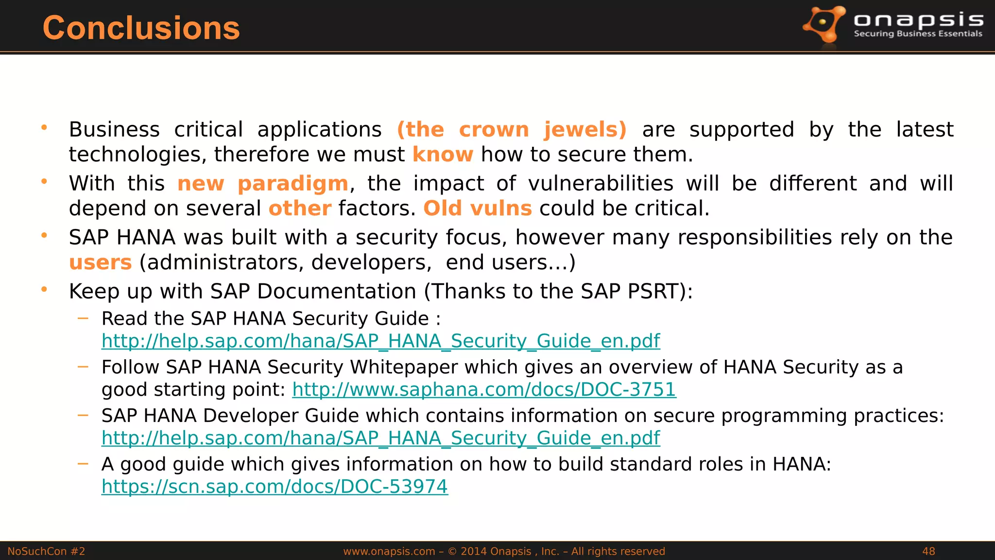 Blended Web and Database Attacks on Real Time In-memory Platforms | PPT
