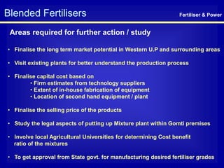 Blended Fertilisers of Fertizer industry.ppt