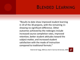 Blended learning | PPT