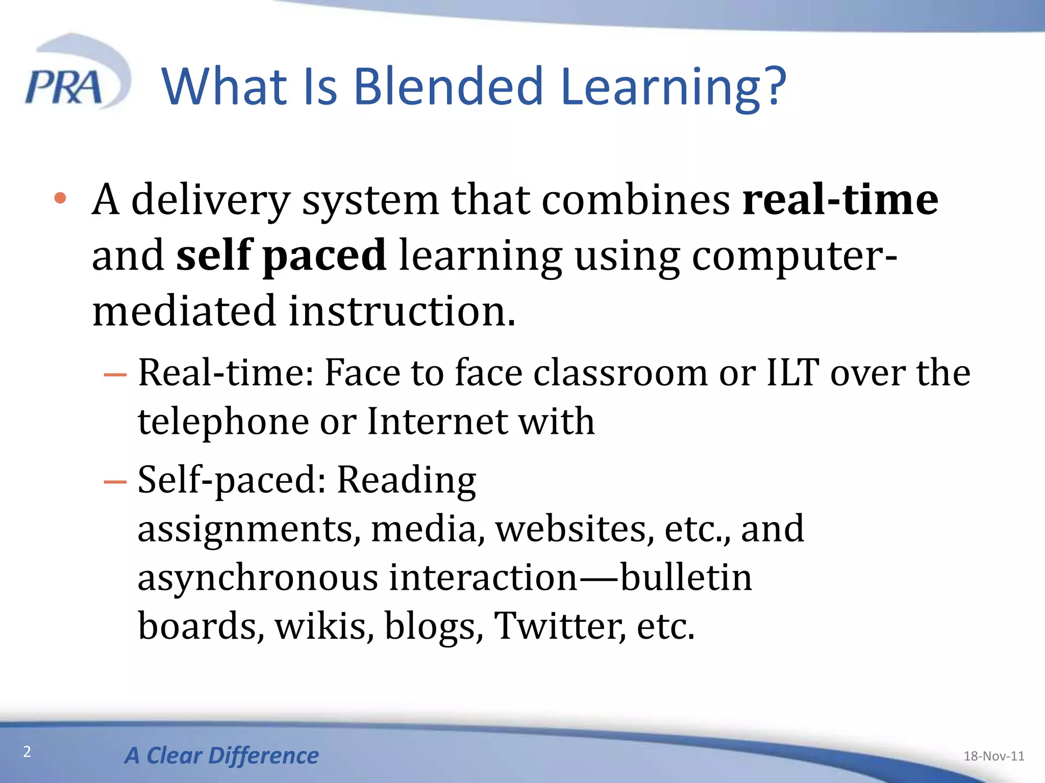 Blended learning | PPT
