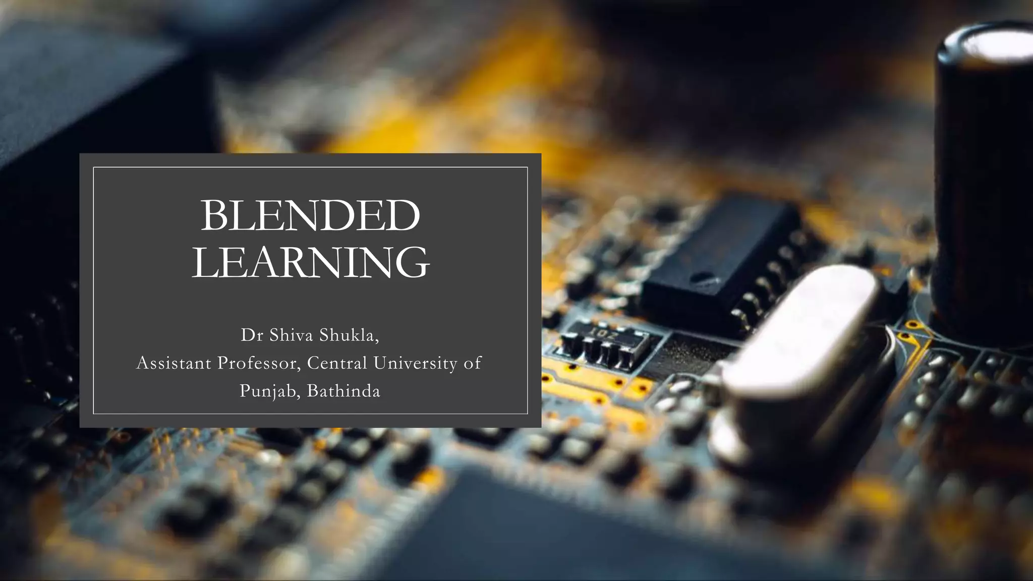 Blended learning | PPT