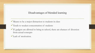 Blended learning | PPTX