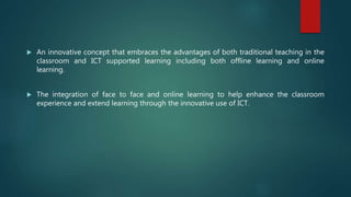 Blended learning | PPTX