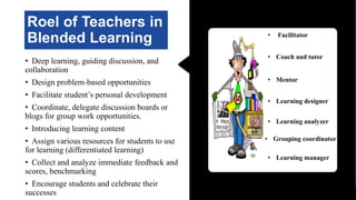 Towards Blended Learning; Strategies and Roles of Teachers | PDF