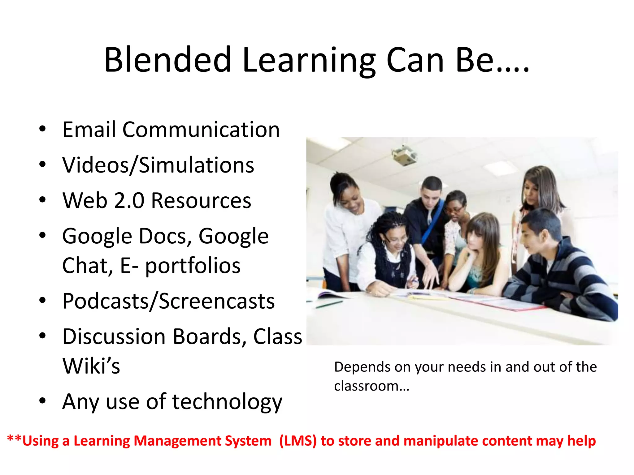 Blended Learning Models | PPTX