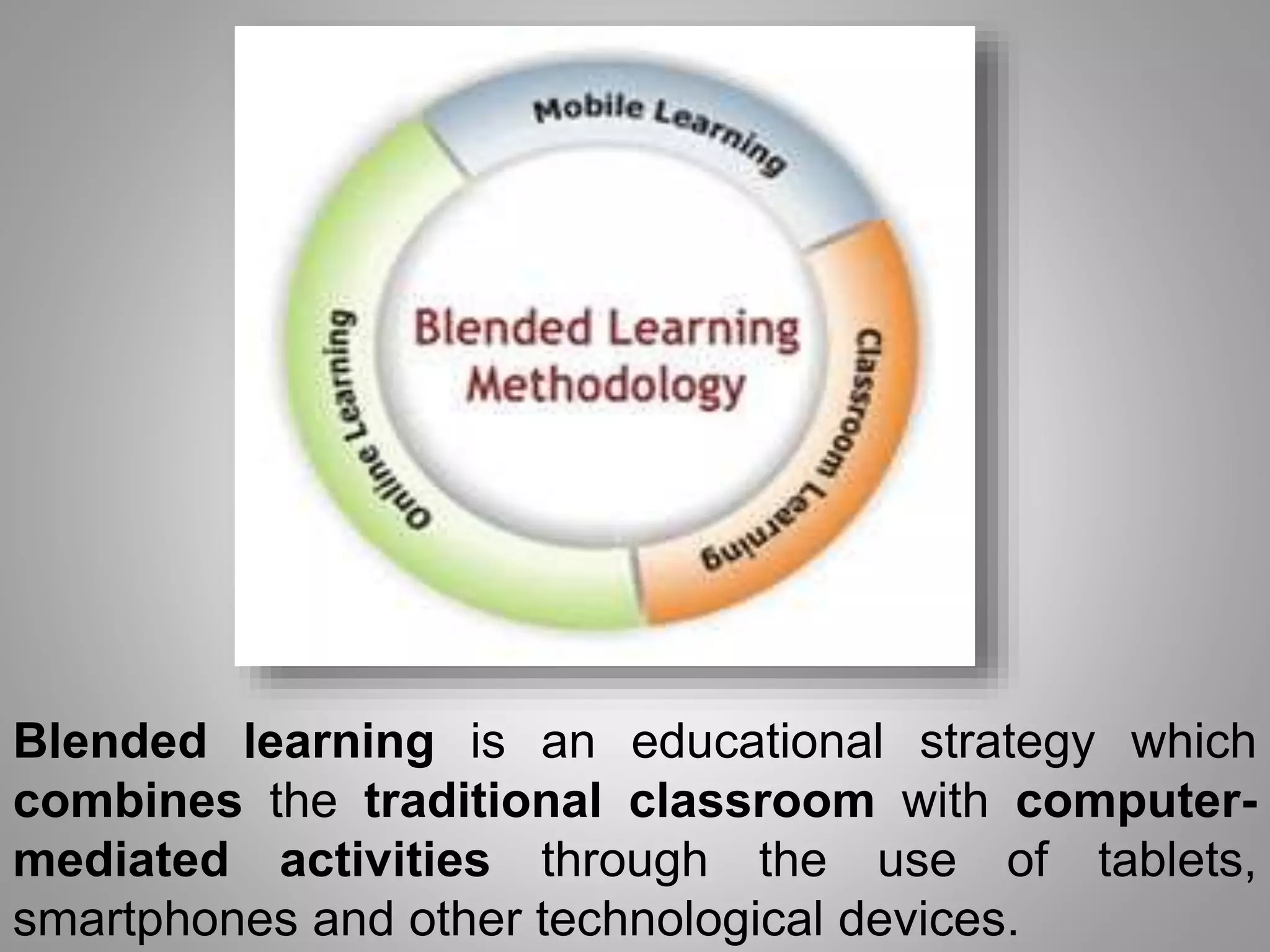 Blended learning and flipped classroom | PPTX