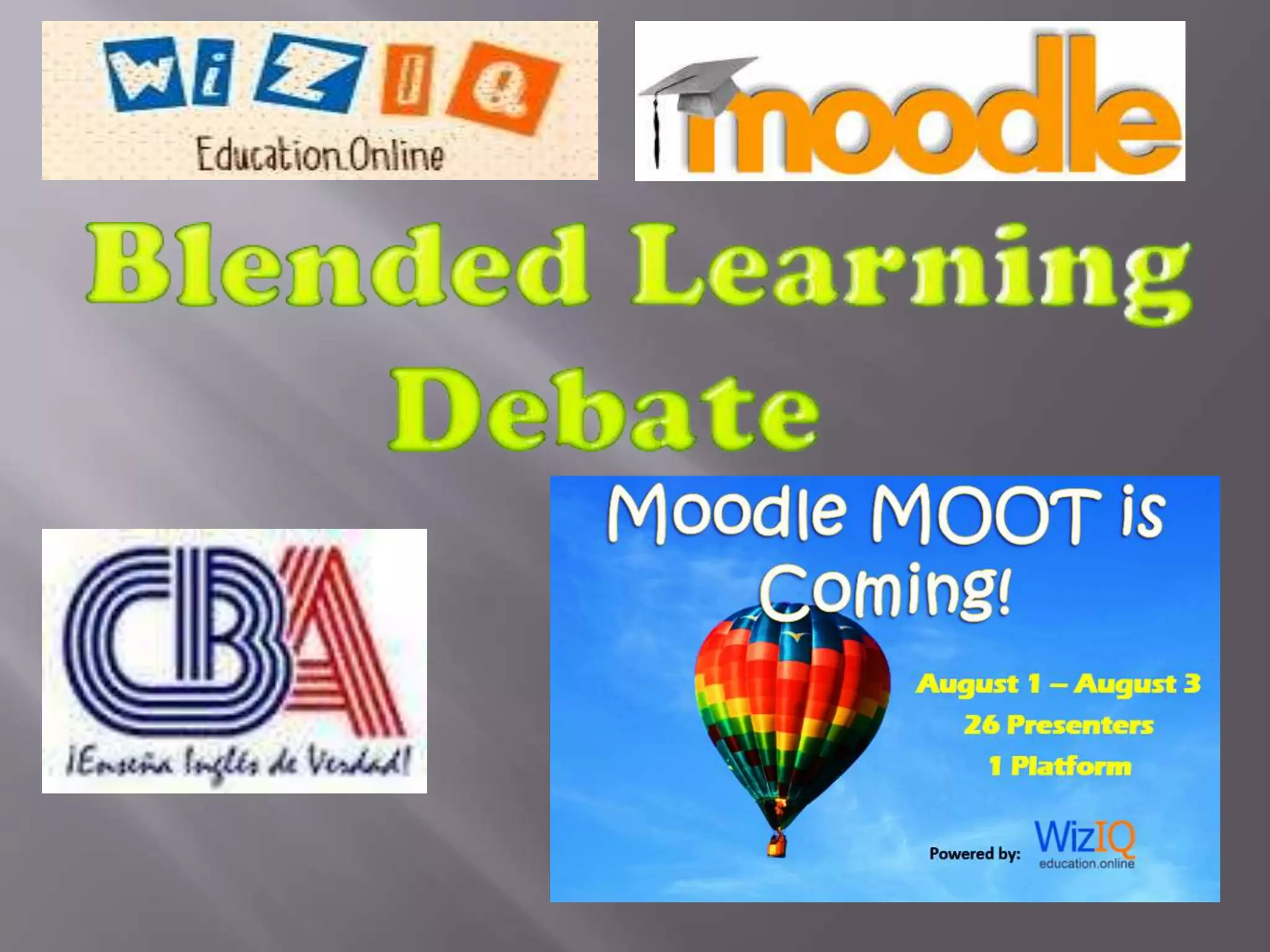 Blended Learning Debate Moodle Moot Ppt