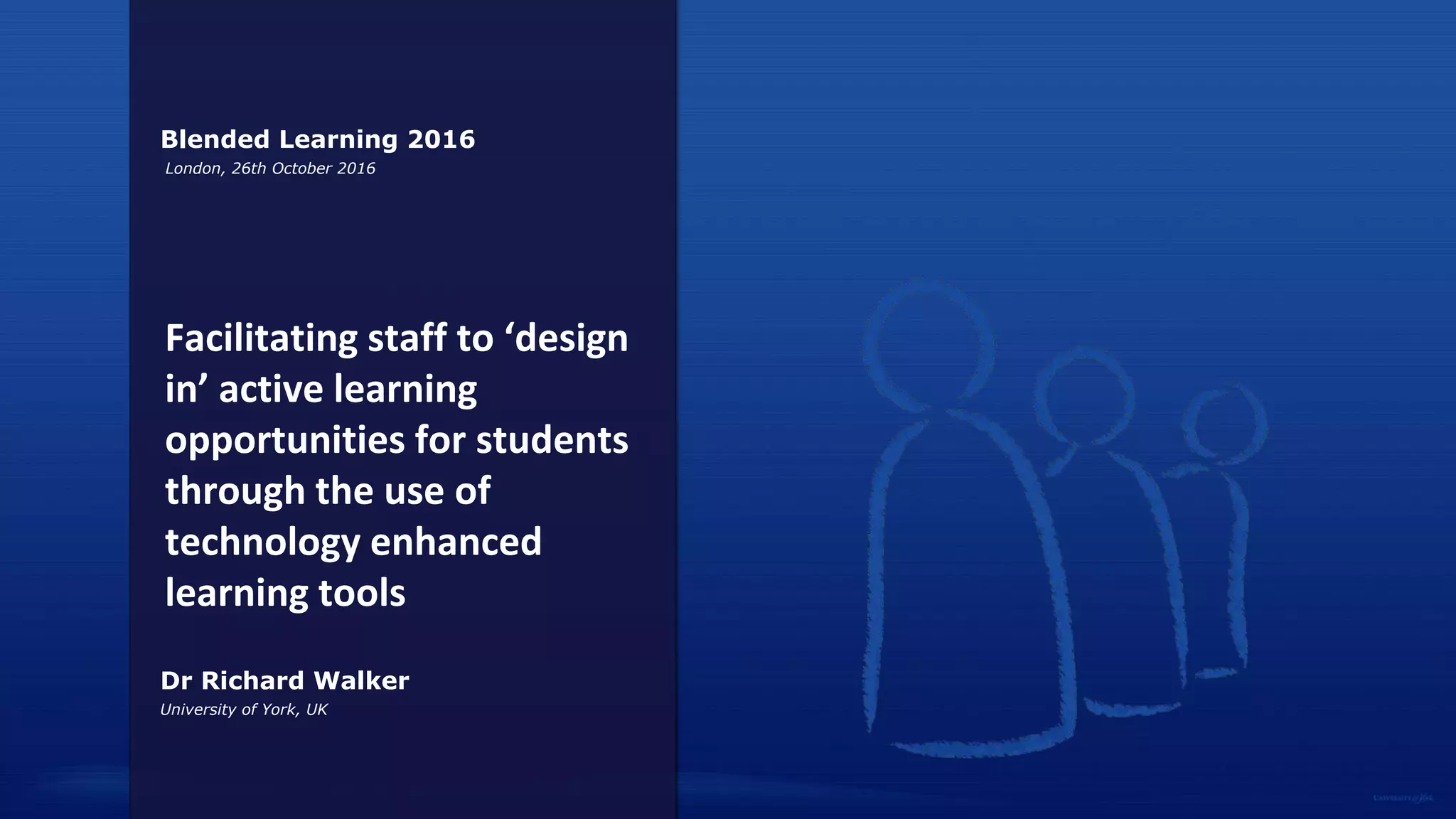 Facilitating staff to design in active learning opportunities for ...