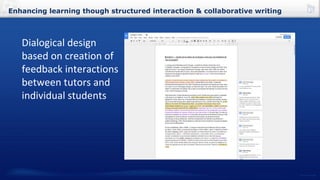 Facilitating staff to design in active learning opportunities for ...