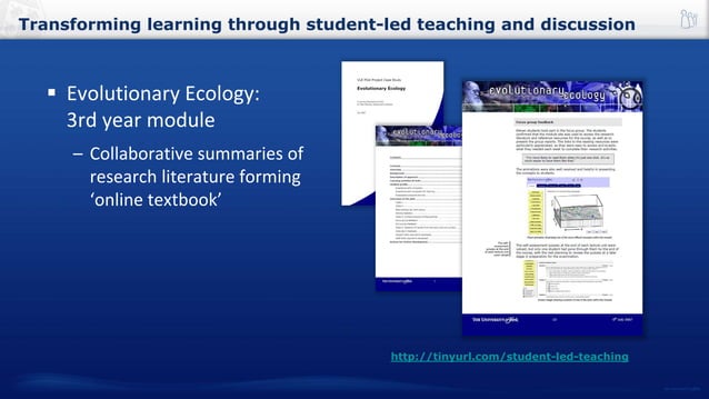 Facilitating staff to design in active learning opportunities for ...
