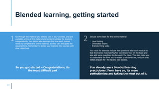 Blended learning hand book by Vuolearning v.1.0 | PPT