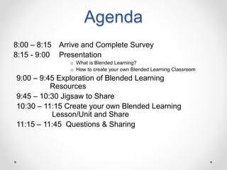 Blended Learning in the Elementary Classroom - May 6 | PPT
