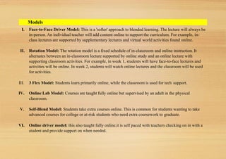 Blended learning lesson plan maths ppt | PPTX