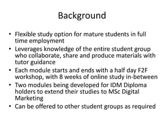 Blended learning module development | PPTX