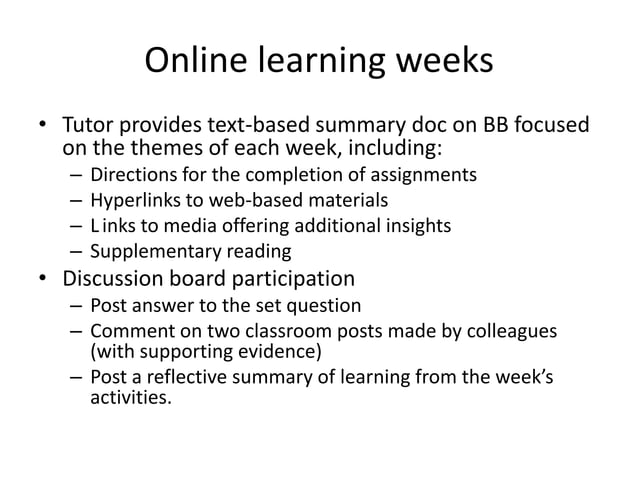 Blended learning module development | PPT