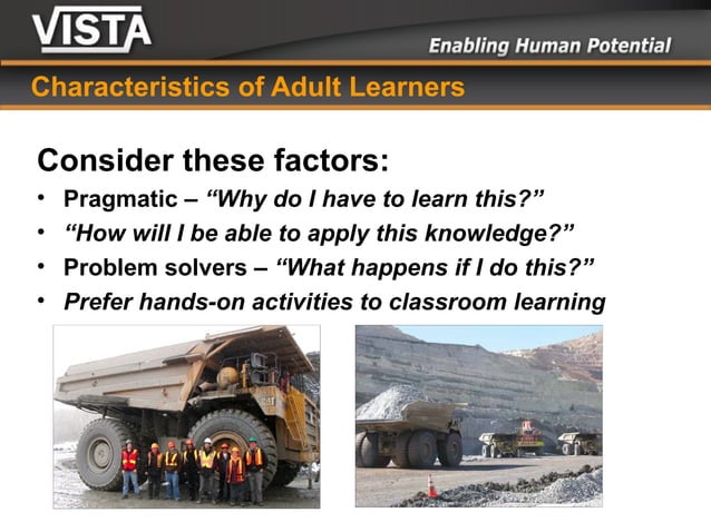 Blended learning: A more effective model for haul truck operator training | PPT