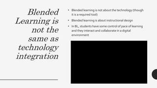 Blended learning presentation | PPTX