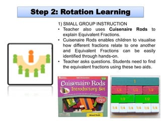 Blended learning rotation model | PPTX