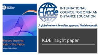 Blended learning state of the nation | PPT