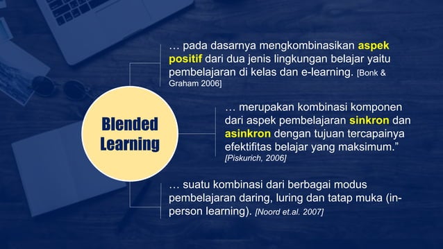 BLENDED LEARNING - MERAMU PEMBELAJARAN MODERN YANG MEMBELAJARKAN | PPTX