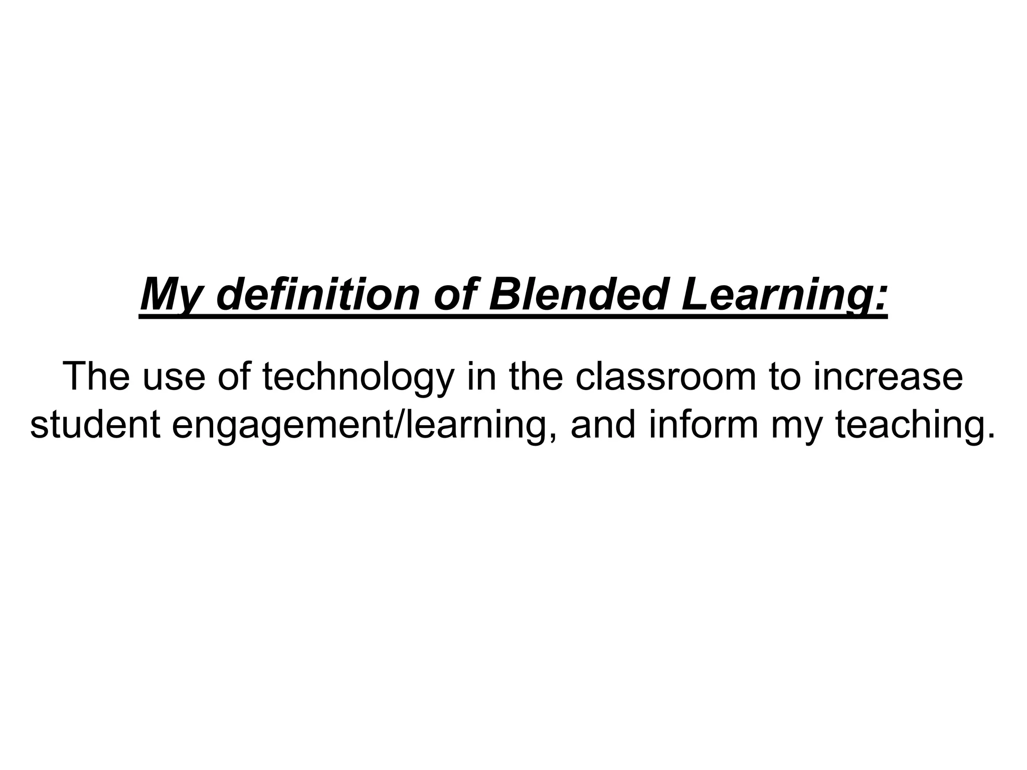Blended Learning Using Schoology | PPTX | Education