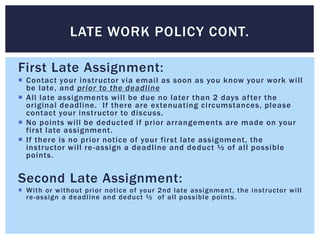 Blended policies procedures | PPTX | Homework and Study | Education