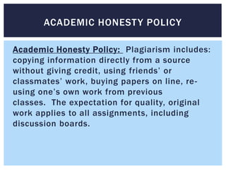 Blended policies procedures | PPTX | Homework and Study | Education