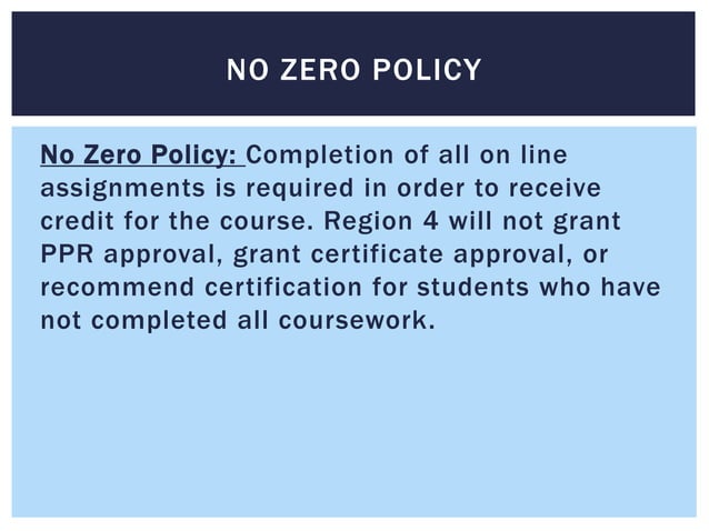 Blended policies procedures | PPTX | Homework and Study | Education