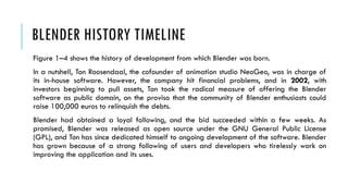 Introduction to blender in 3d design animation | PPTX