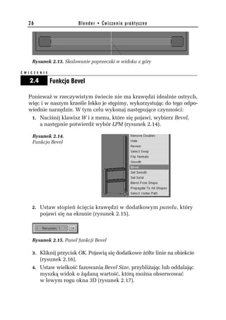 Blender. Ćwiczenia praktyczne | PDF