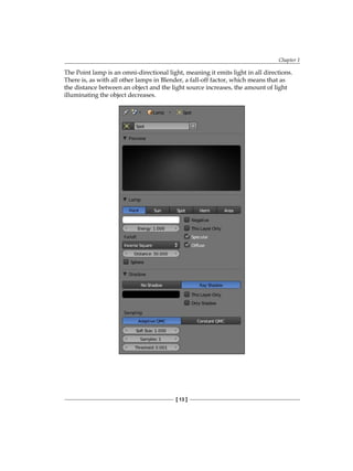 Blender 2.5 lighting and rendering | PDF