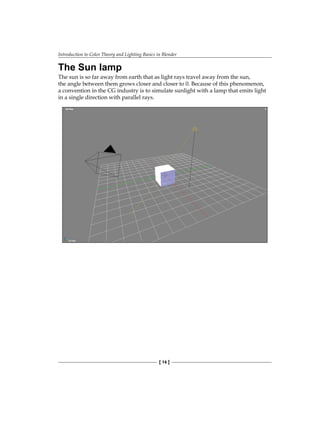 Blender 2.5 lighting and rendering | PDF