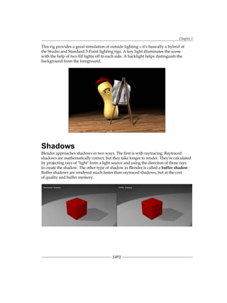 Blender 2.5 lighting and rendering | PDF